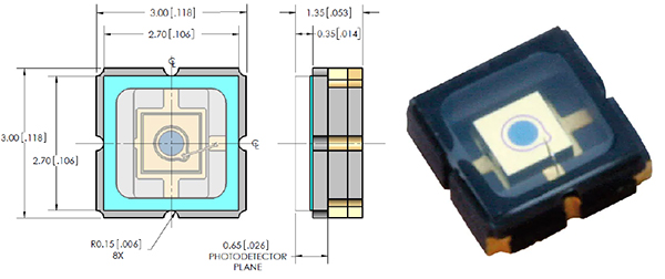 Fundamentos de los fotodiodos y fototransistores | DigiKey