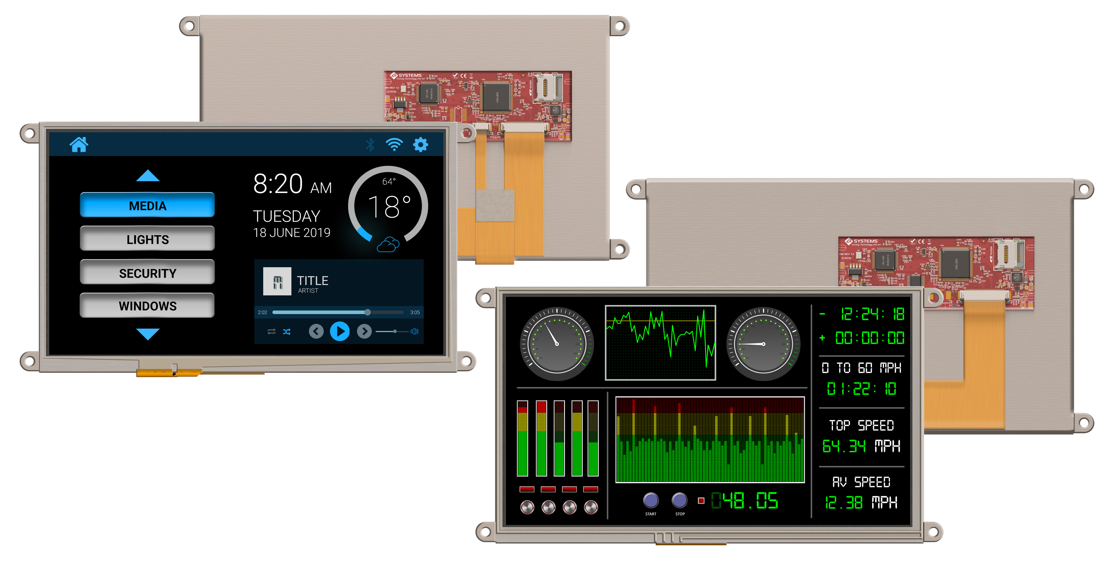 9.0" Intelligent Display Module - 4D Systems | DigiKey