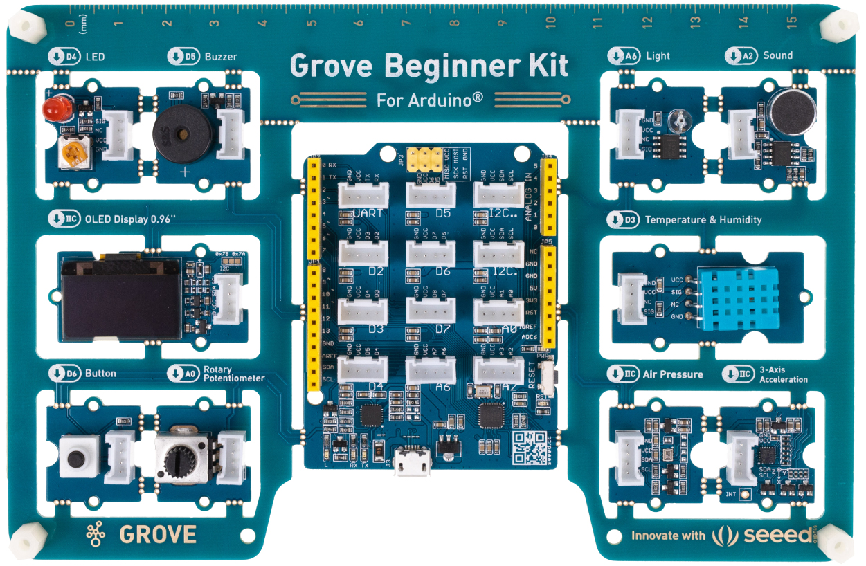 Kit para principiantes Grove para Arduino - Seeed | DigiKey