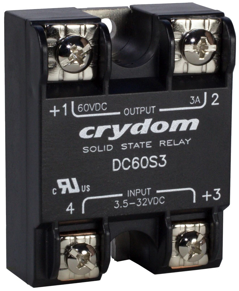 SSR de montaje en panel de la serie DC60 - Sensata/Crydom | DigiKey