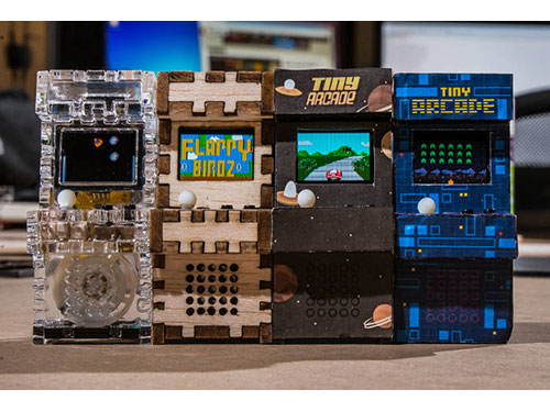 Worlds smallest Arcade Cabinet by TinyCircuits