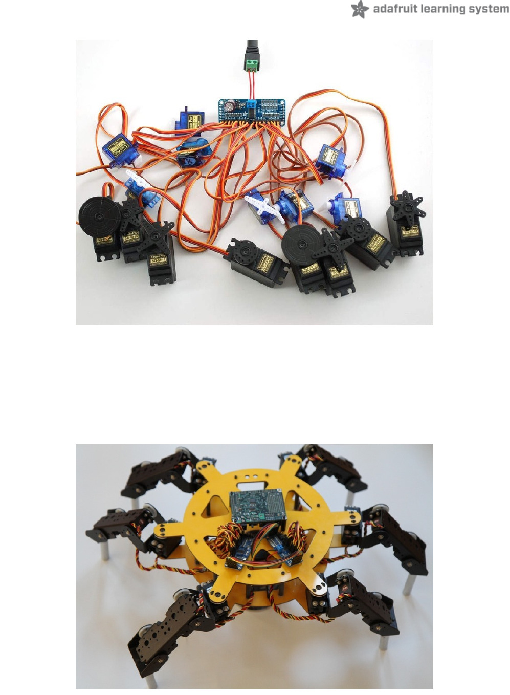 16-Channel Servo Driver with Arduino Datasheet by Adafruit Industries ...