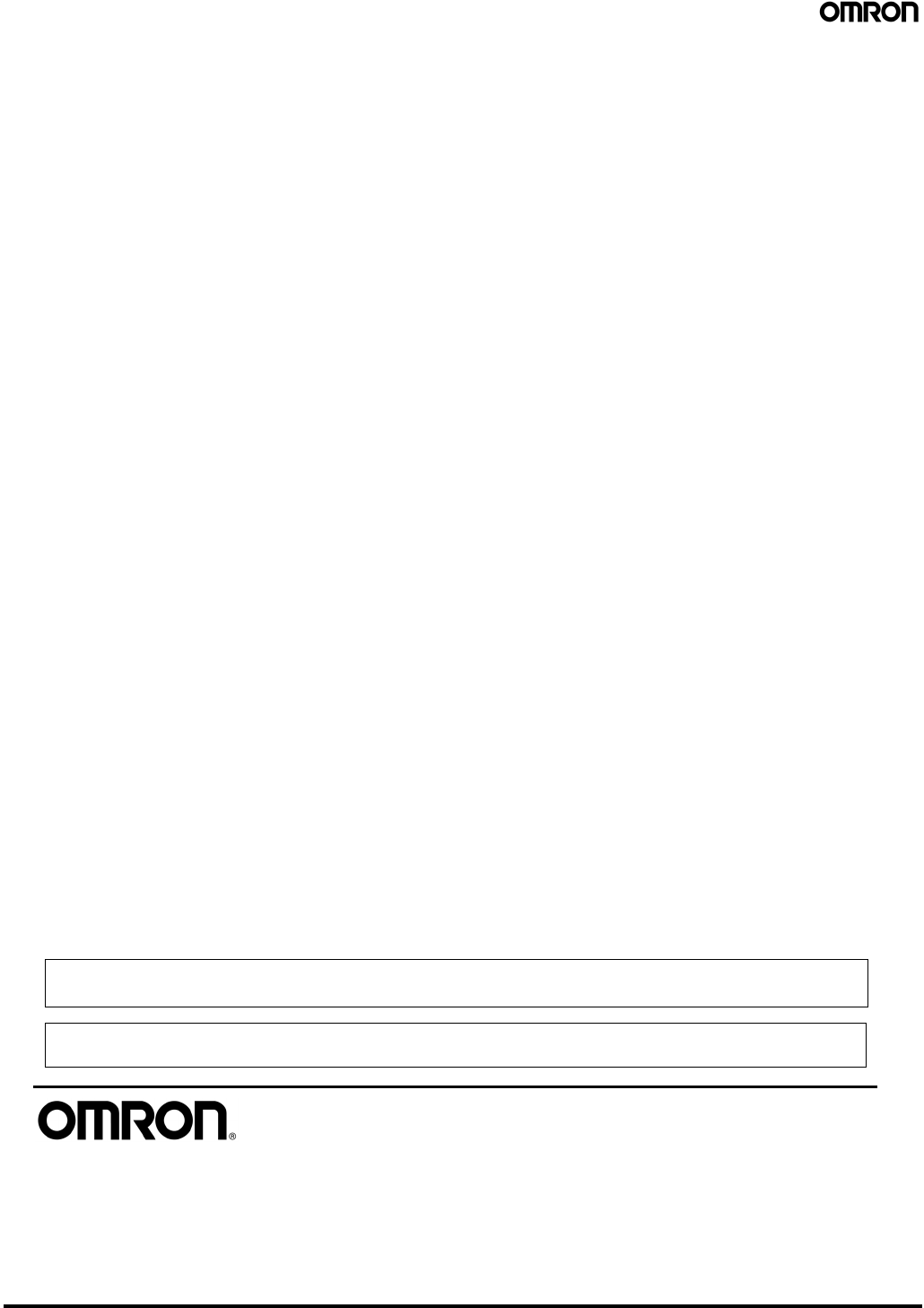 XM3, XM2S Series Datasheet by Omron Electronics Inc-EMC Div | Digi-Key Electronics