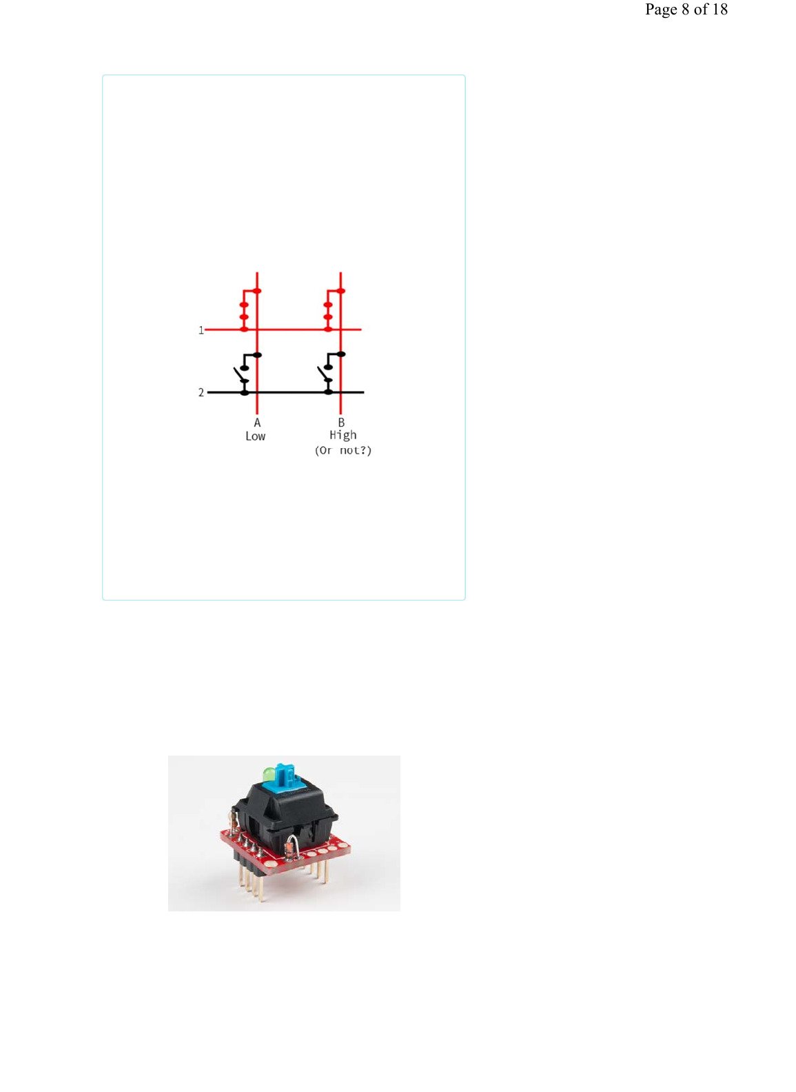 Cherry MX Switch Breakout Hookup Guide Datasheet by SparkFun Electronics | Digi-Key Electronics
