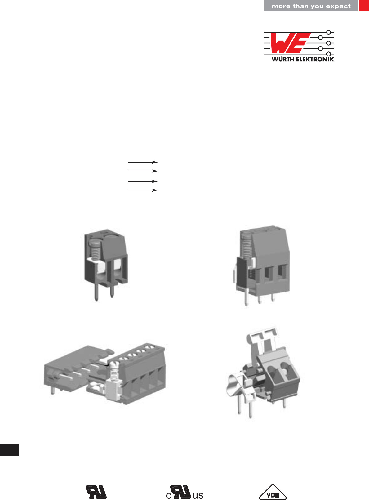 Terminal Blocks WR-TBL Datasheet by Würth Elektronik | Digi-Key Electronics